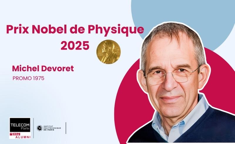 ⚛️ Michel Devoret, diplômé de Télécom Paris, lauréat du Prix Nobel de ...